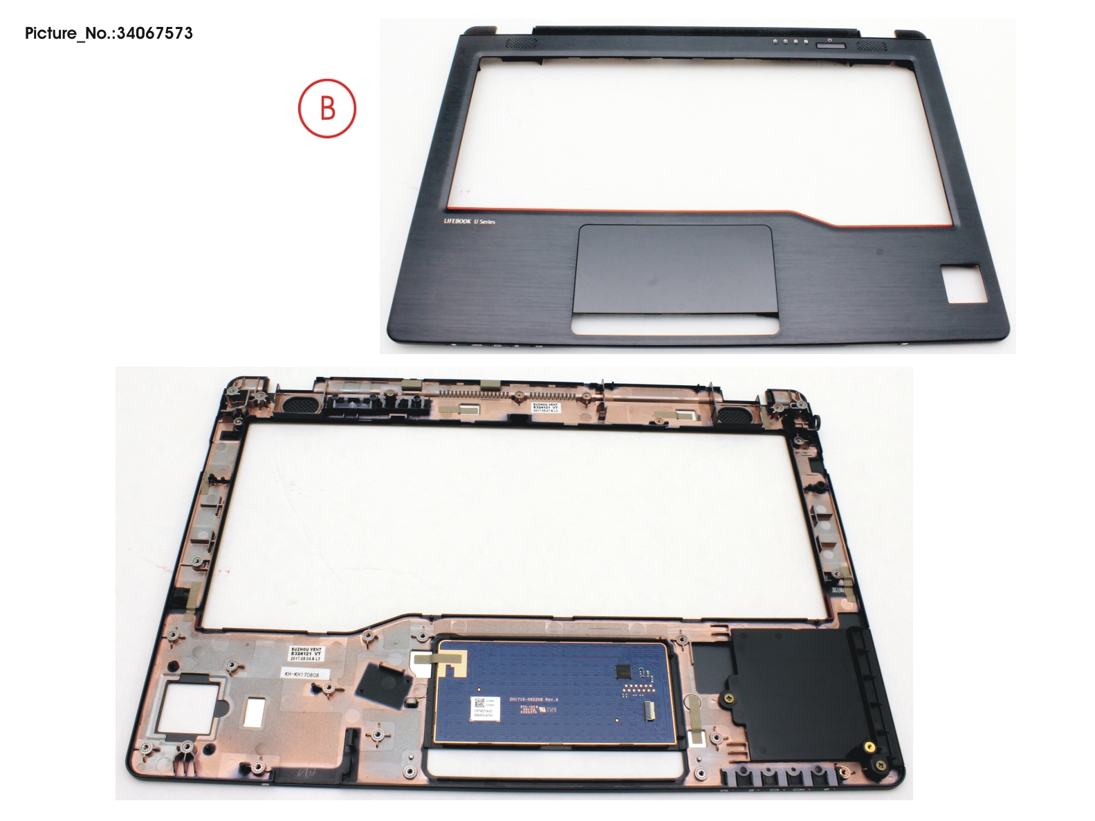 UPPER ASSY W/ SC, W/ PV,FP HOLE