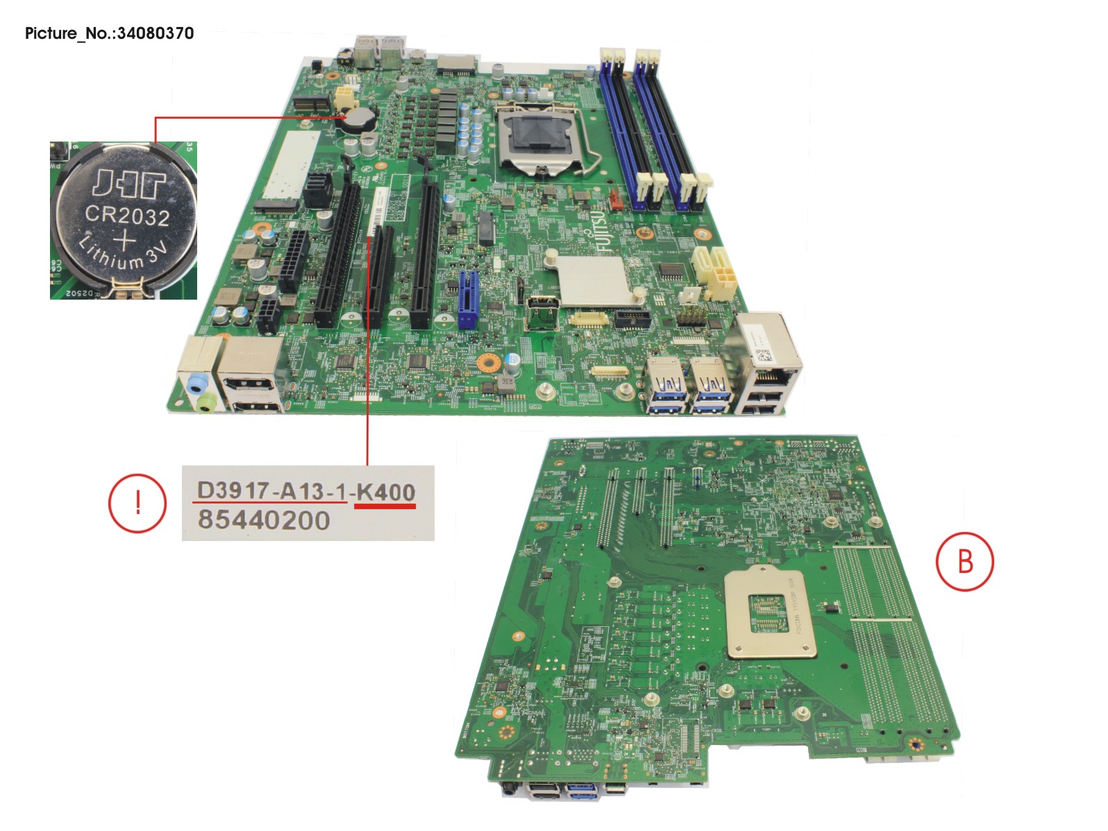 MAINBOARD D3917A